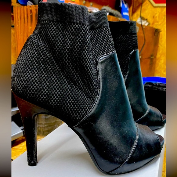 Simply Vera Vera Wang | Shoes | Womens Open Toed High Heel Boots | Poshmark